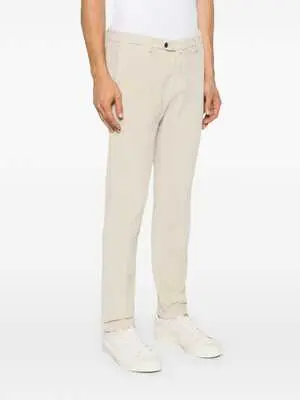BRIGLIA 1949 Corduroy Slim Fit Chino Trousers - Neutrals