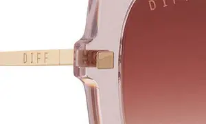 DIFF Sandra 54mm Square Sunglasses - Dusk Gradient