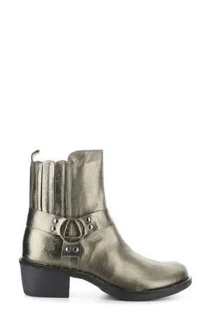 Fly London Mebi Ankle Bootie - Dark Gold Valley