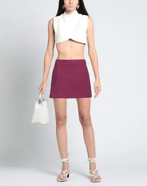 Pinko Mini Bouclé Flared Skirt