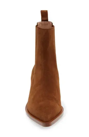 GIANVITO ROSSI Suede Chelsea Boots - Texas