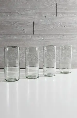 VERVE CULTURE Handblown Glasses Highballset Of 4