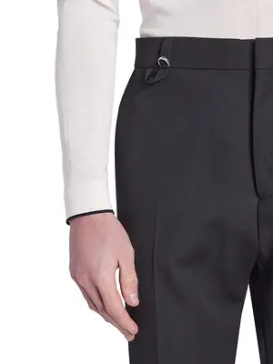 Jacquemus Wool Crease-front Pants