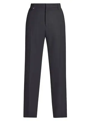 Jacquemus Wool Crease-front Pants