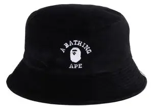 A BATHING APE One Point Bucket Hat - Black