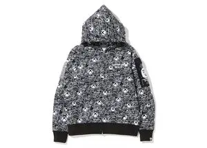 A BATHING APE X Xbox Camo Full Zip Hoodie