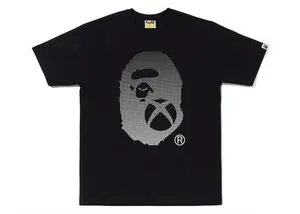 A BATHING APE X Xbox Ape Head I Tee Shirt - Black
