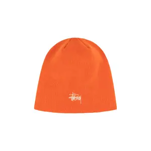 StÜssy Basic Skullcap Beanie - Orange