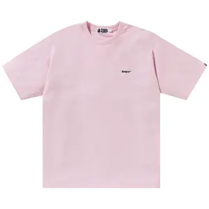 A BATHING APE One Point Relaxed Fit Tee - Pink