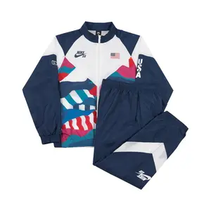 Nike X Parra Usa Federation Kit Skate Tracksuit - Blue