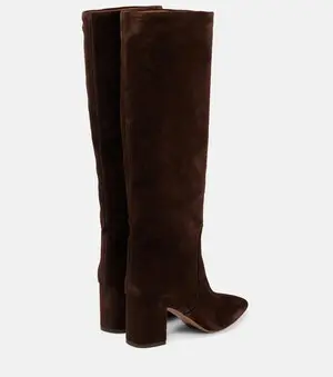 Paris Texas Anja 70 Suede Knee-high Boots - Brown