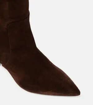 Paris Texas Anja 70 Suede Knee-high Boots - Brown
