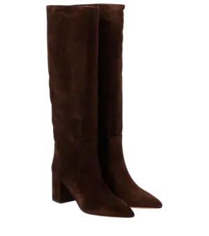 Paris Texas Anja 70 Suede Knee-high Boots - Brown