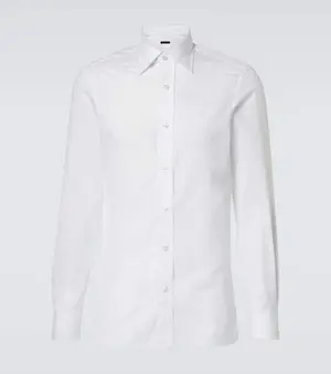 Rubinacci Cotton Poplin Shirt