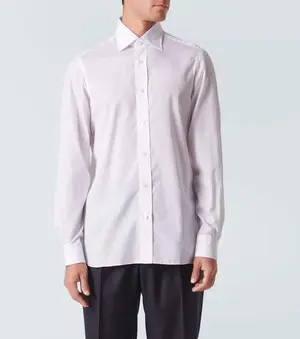 Rubinacci Cotton Poplin Shirt