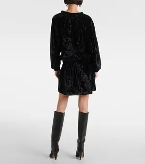 Isabel Marant Étoile Dabia Velvet Top