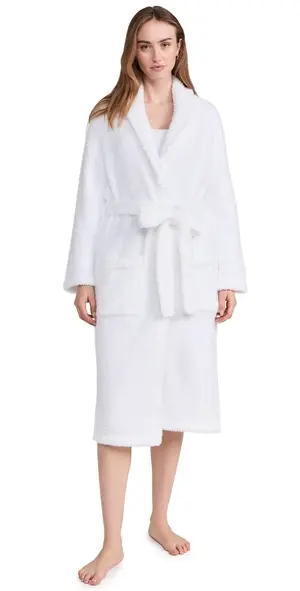 Barefoot Dreams Cozychic Adult Robe - White