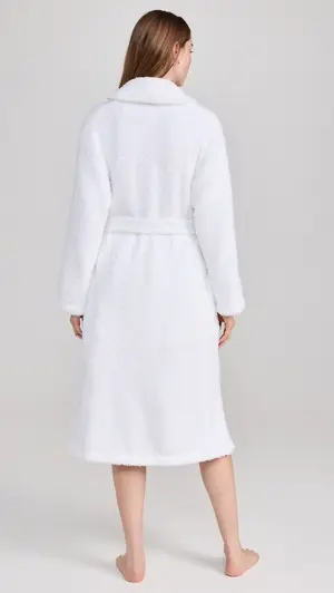 Barefoot Dreams Cozychic Adult Robe - White