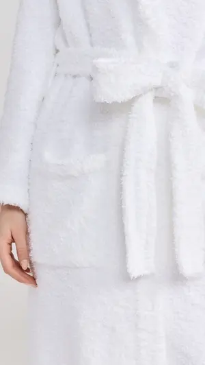 Barefoot Dreams Cozychic Adult Robe - White