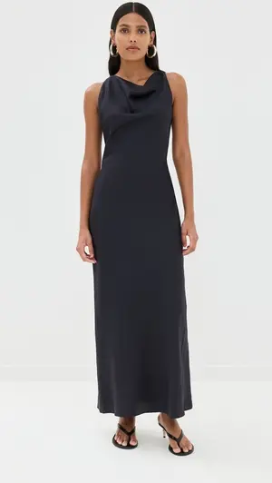 RÓHE Open Back Strap Dress