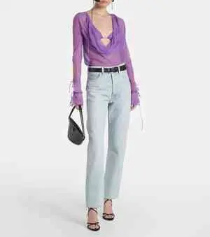 AGOLDE 90's Mid-rise Straight Jeans - Blue