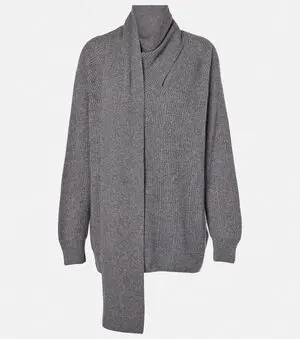Etro Wool-blend Ribbed Sweater - Grey