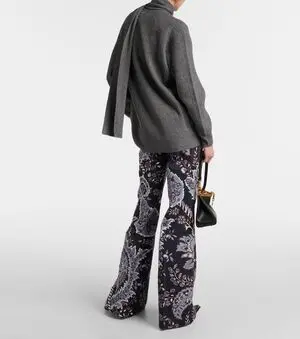 Etro Wool-blend Ribbed Sweater