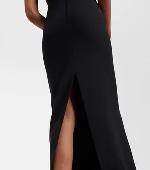 David Koma Lace-trimmed Gown