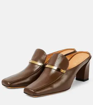 TOD'S Leather Mules
