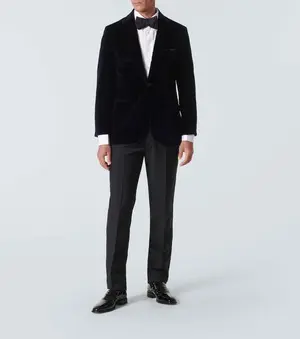 Rubinacci Pleated Cotton Tuxedo Shirt