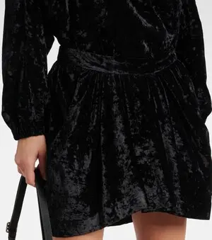 Isabel Marant Étoile Lashay Velvet Skirt