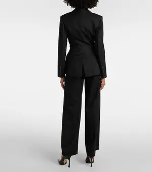 Nina Ricci Wool Gabardine Blazer