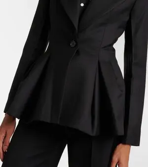 Nina Ricci Wool Gabardine Blazer