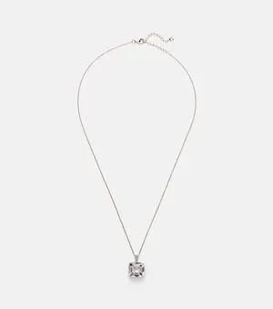 Mateo 14kt Necklace With Topaz And Diamonds - Gold