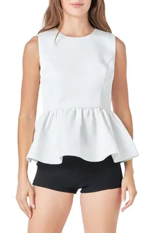 Endless Rose Peplum Top
