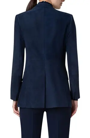 Akris Suede Blazer