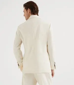 Brunello Cucinelli Cotton-cashmere Cavallo Blazer