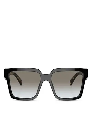 Prada Square Sunglasses, 57mm