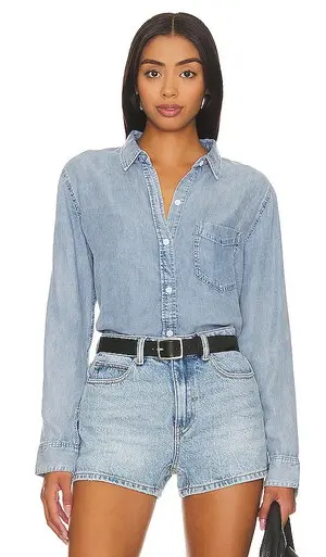 Rails Ingrid Button-up Shirt With Classic Collar