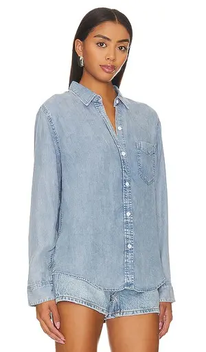 Rails Ingrid Button-up Shirt With Classic Collar