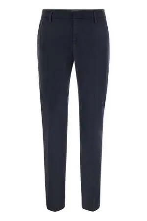 DONDUP Spiritissimo - Regular Chino Trousers In Light Gabardine Dark Blue