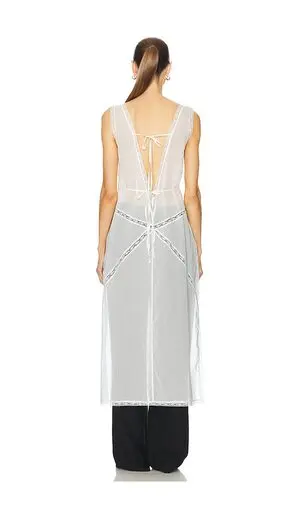 HELSA Voile Daylight Nightgown In White