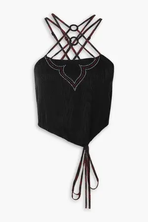 Ahluwalia Clover Cropped Top