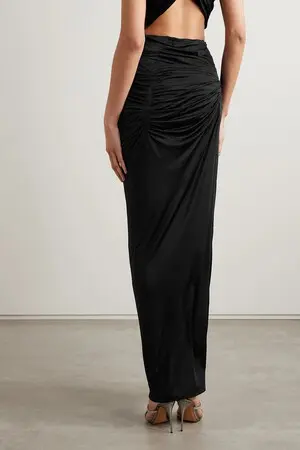 Gauge81 Belem Ruched Maxi Skirt