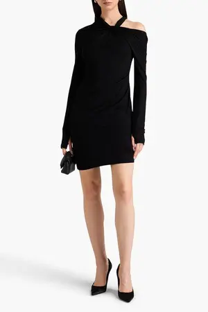 Helmut Lang Twist-front Mini Dress