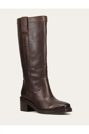 Frye Kate Pull On Wide Calf Boots - Brown