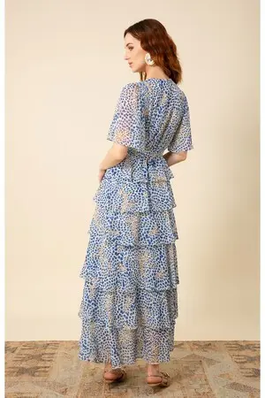 Hale Bob Ainsley Tiered Maxi Dress