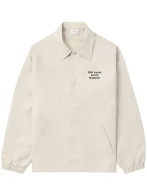 Drole De Monsieur Straight Hem Jackets For Men