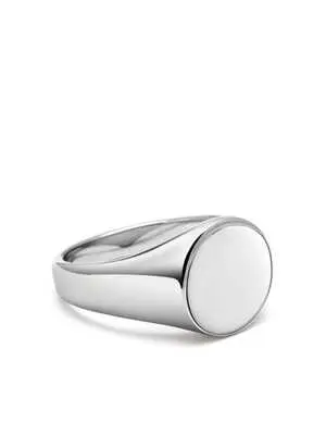 NIALAYA JEWELRY Sterling Signet Ring - Silver
