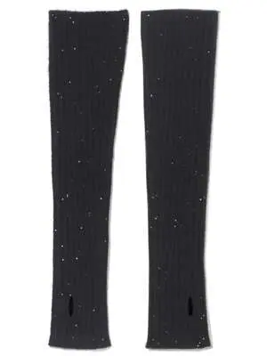 Cashmere In Love Sequined Snoods - Black